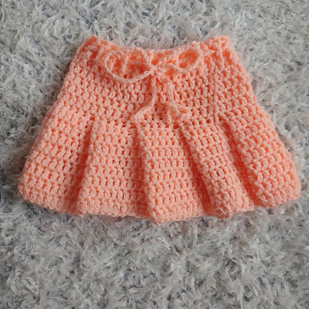 CROCHET PATTERN PDF Pleated Crochet Skirt Crochet Skater - Etsy