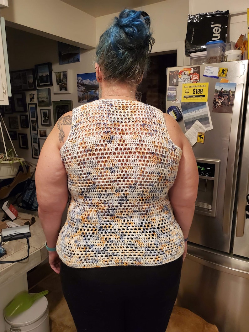 CROCHET PATTERN PDF Crochet Diamond Top Pattern Crochet - Etsy