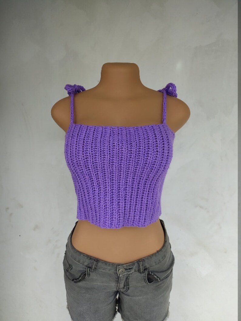 CROCHET PATTERN PDF Easy Crochet Singlet Pattern Crochet - Etsy