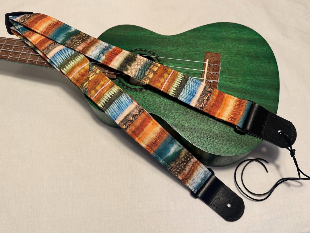 Sunset Ukulele Strap Ukelele Strap Ukulele Uke Strap Banjolele Banjo ...