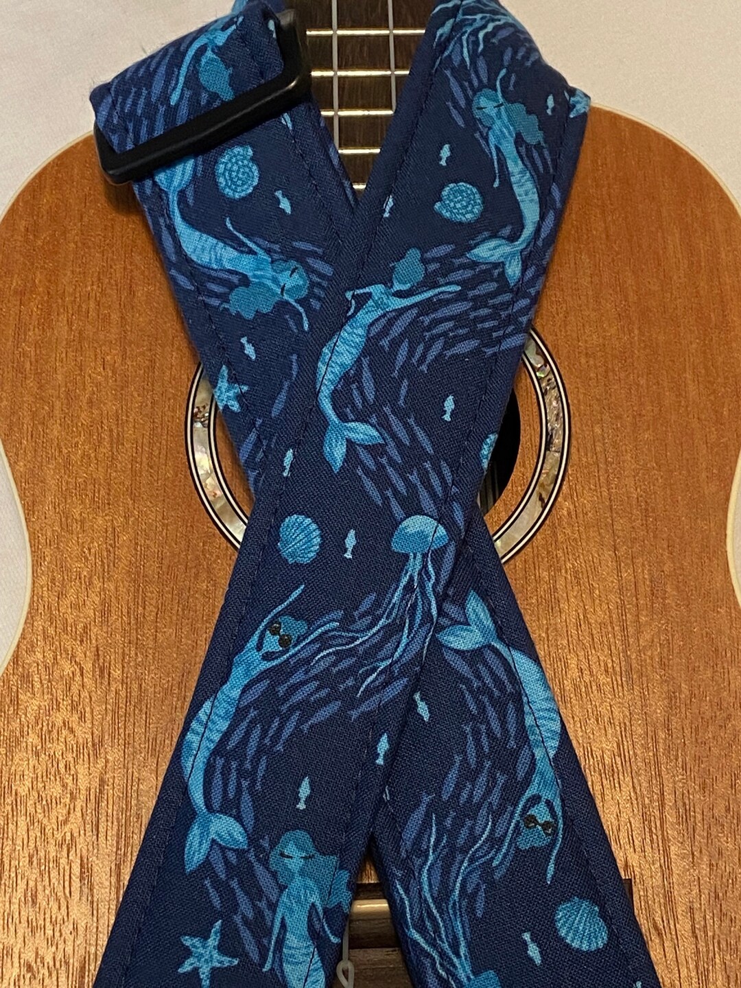 Mermaid Blue Ukulele Strap Ukulele Ukelele Strap Ukelele Ukulele Case ...