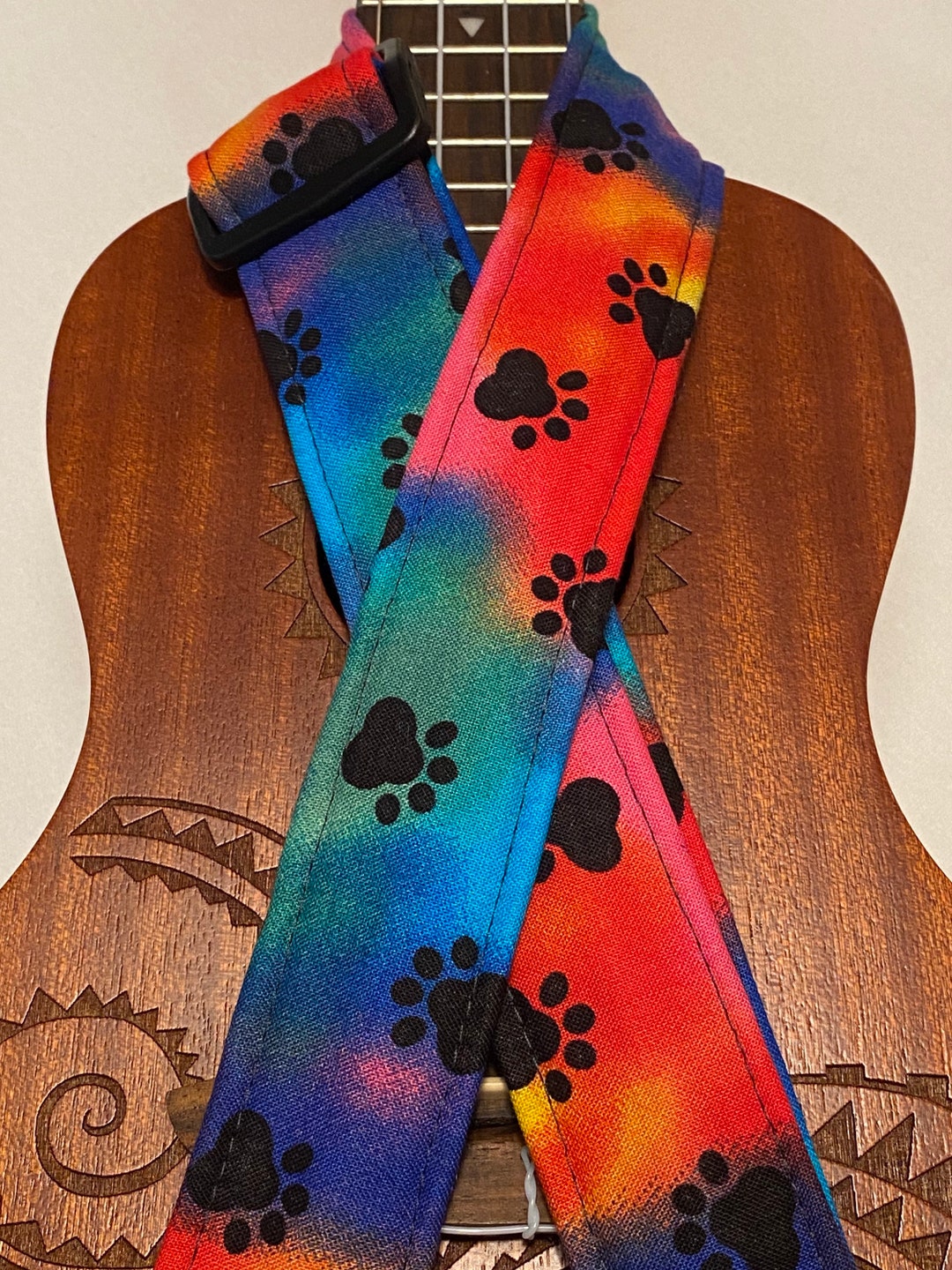 Rainbow Paws Ukulele Strap Ukelele Handmade Ukulele Ukulele Gurt ...