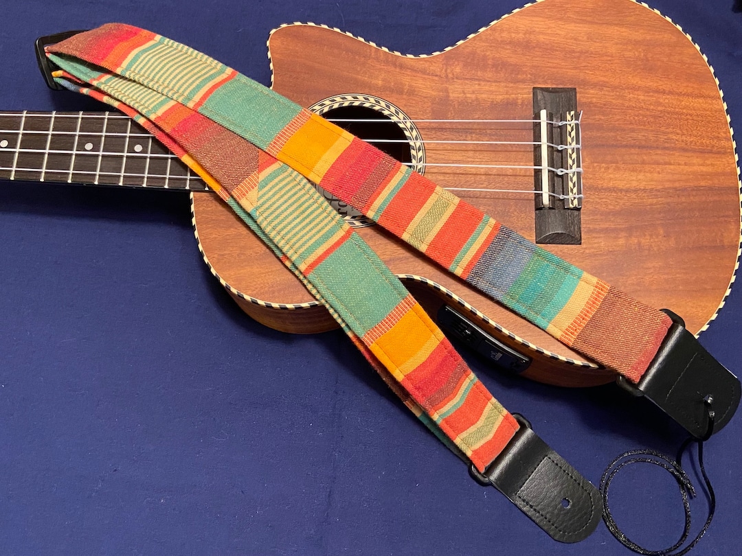 PRE-ORDER Woven Sunset Ukulele Strap Ukulele Ukelele Strap Ukulele Case ...