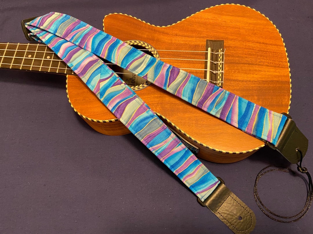 Ocean Ombre Ukulele Ukelele Strap Ukelele Handmade Ukulele Banjolele ...