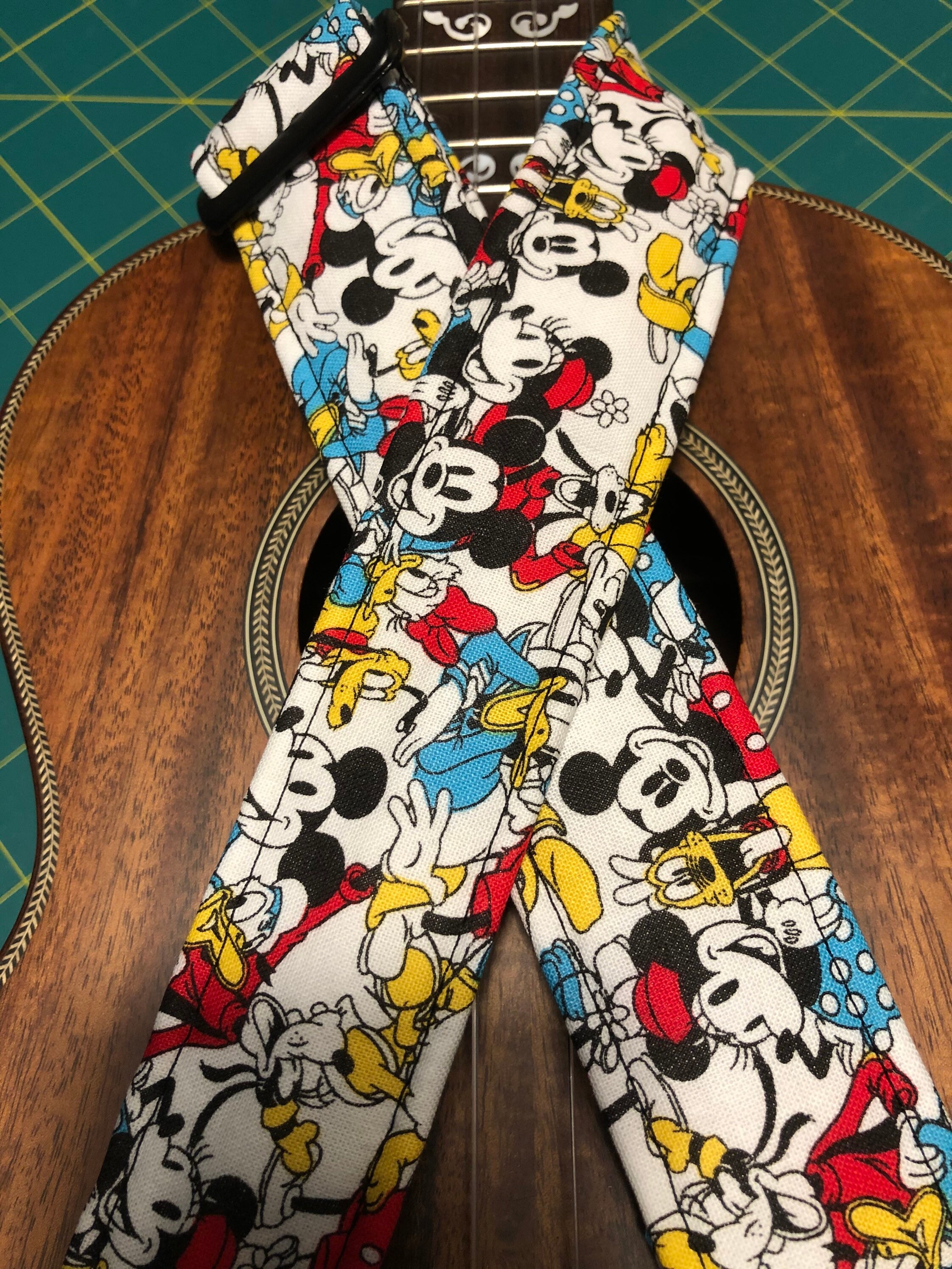 Mickey Mouse Ukulele Strap Ukulele Ukelele Strap Ukelele | Etsy