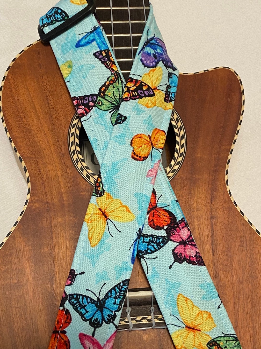 Spring Butterflies Ukulele Strap Ukulele Ukelele Strap Ukelele Ukulele ...