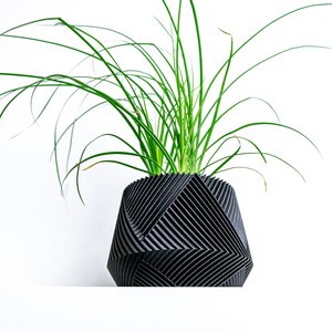 Black Plant Pot | Indoor Planter | Original Cache Pot | Plant Lover ...