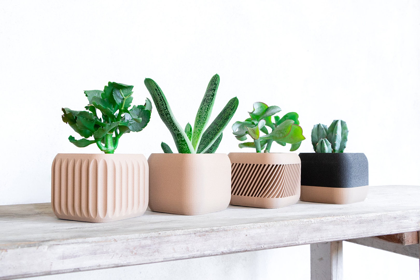 Indoor Scandinavian Plant Pot Amazing Wood Cache Pot Perfect | Etsy