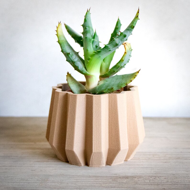 Wood Cache Pot Wood Plant Pot Succulent Plant Stand | Etsy