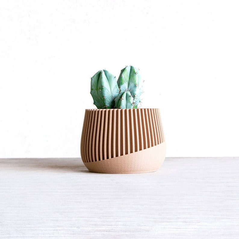 Wood Cache Pot Wood Plant Pot Succulent Plant Stand - Etsy