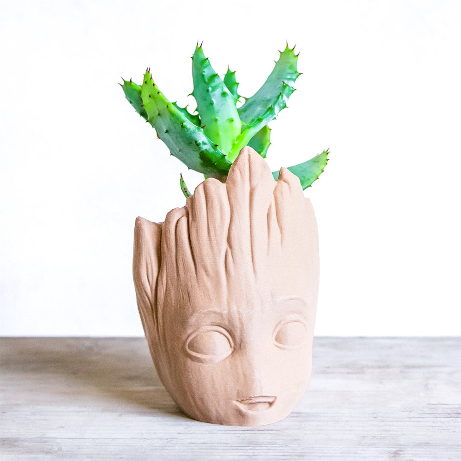 Cute Groot Planter Groot Cache Pot Groot Succulent Plant - Etsy