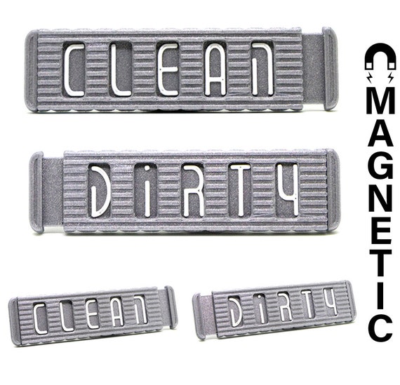 Dishwasher Clean Dirty Sign Indication Mark Clean Dirty for | Etsy