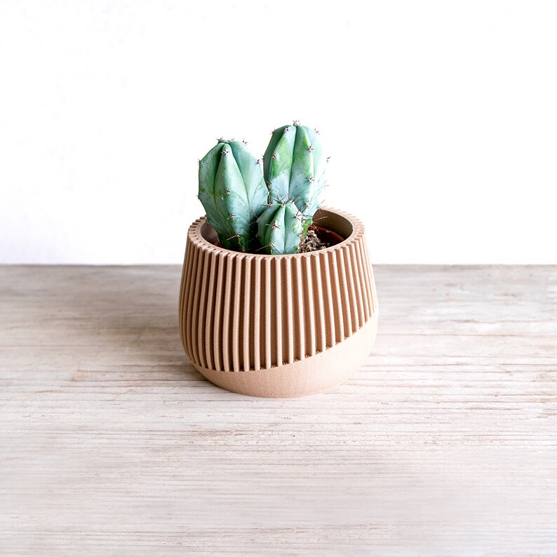 Wood Cache Pot Wood Plant Pot Succulent Plant Stand - Etsy