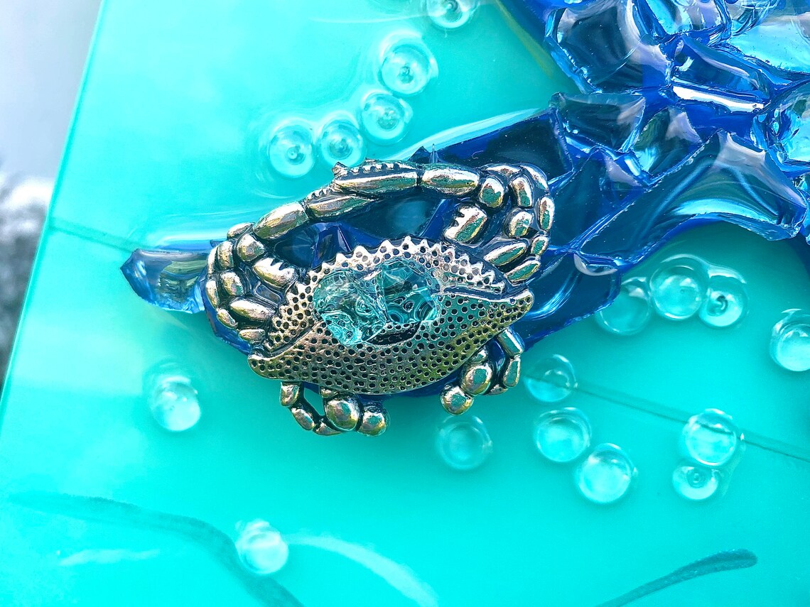 Sea Glass Mermaid Art Etsy