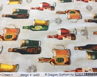 Beer fabric | Etsy