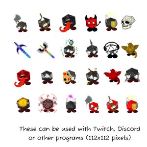 D&D Emotes for Twitch or Discord, Dnd Emotes for Players or Dungeon ...