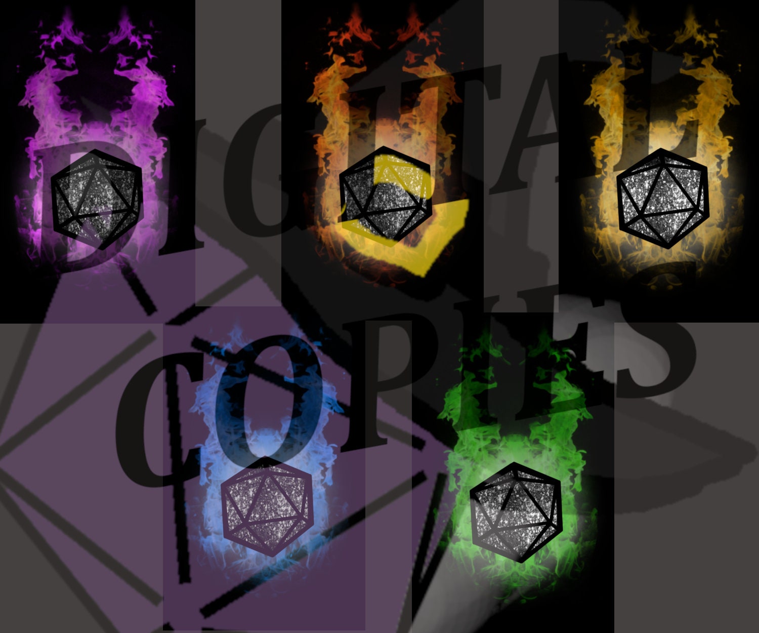 D&D Digital Phone Backgrounds Bundle 3 DND Gifts for Players - Etsy