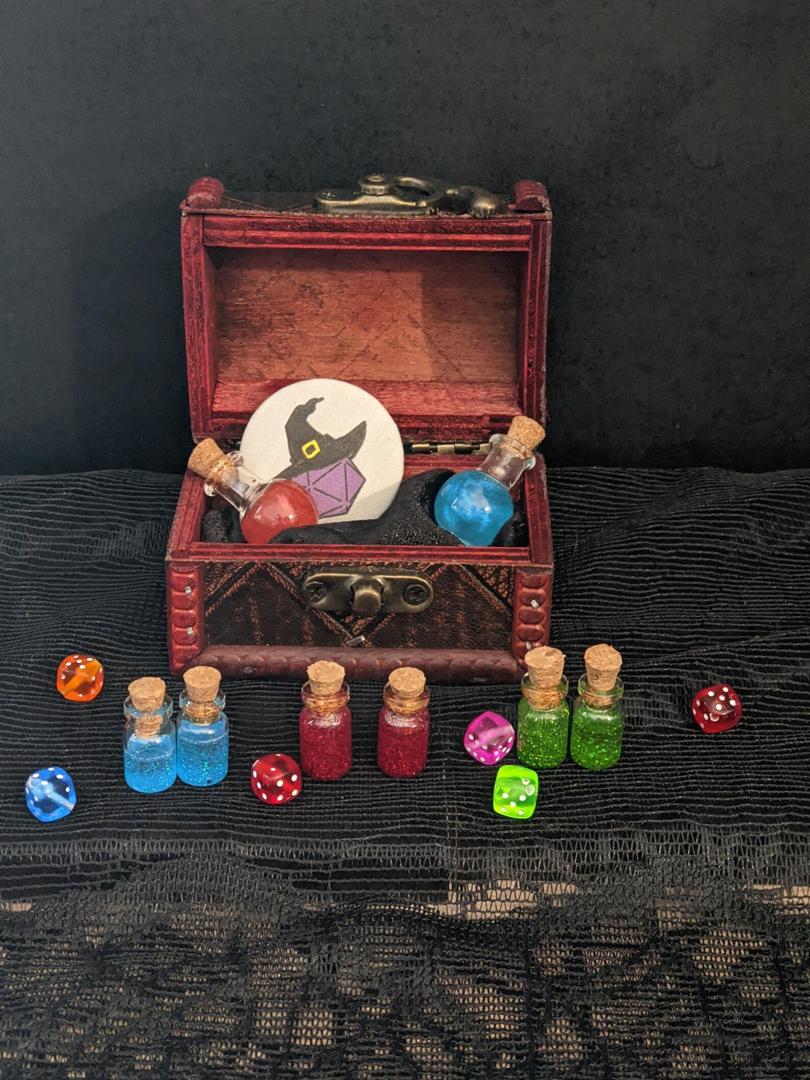 D&D Potion Bottles Dungeons and Dragons Miniatures DND Gift - Etsy