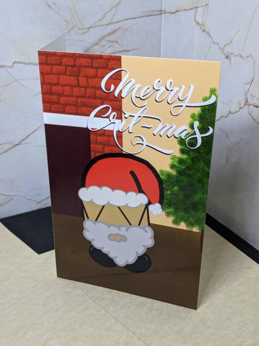 D&D Santa Critmas Card With Poem Inside single Card, Dungeons and ...