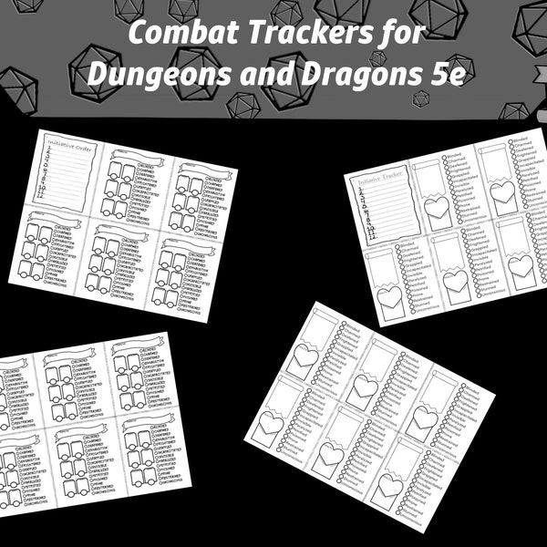 Dnd Combat Character Sheet - Etsy Ireland