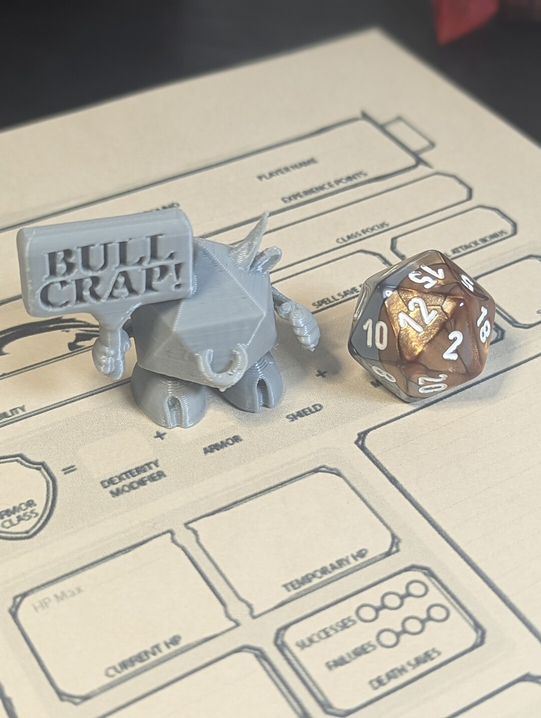 D&D Monster Miniature Minotaur Bull Crp, Dungeons and Dragons Gifts for ...