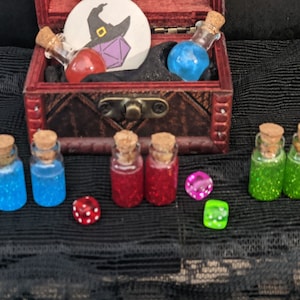 D&D Potion Bottles Dungeons and Dragons Miniatures DND - Etsy