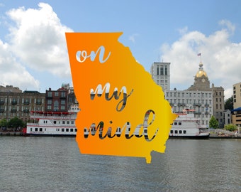 Georgia on My Mind | Etsy