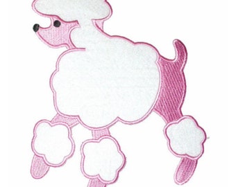 Poodle Applique | Etsy