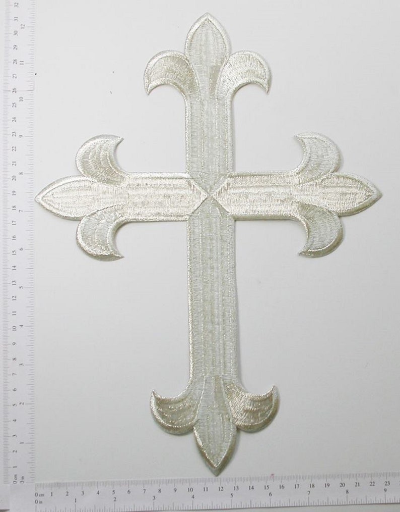 Latin Cross 12 X 8 7/8 305mm X 225.4mm Iron on - Etsy UK