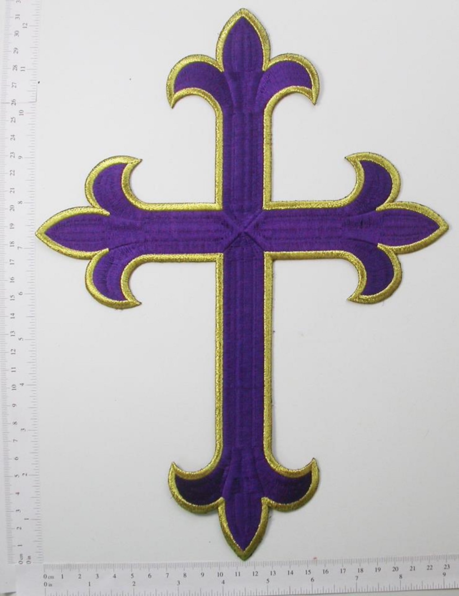 Latin Cross 12 X 8 7/8 305mm X 225.4mm Iron on - Etsy UK