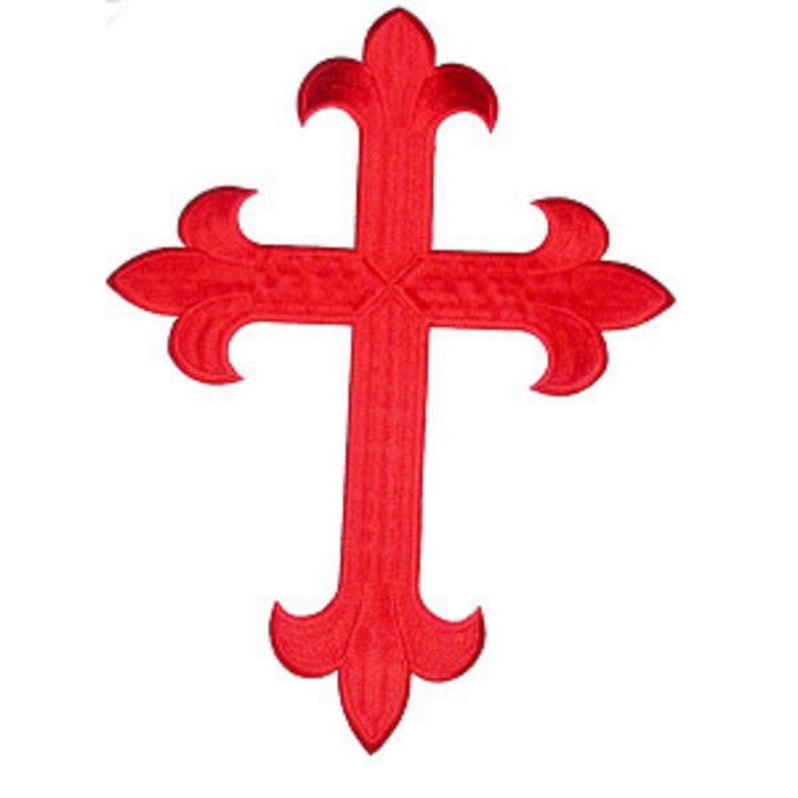 Latin Cross 12 X 8 7/8 305mm X 225.4mm Iron on - Etsy UK