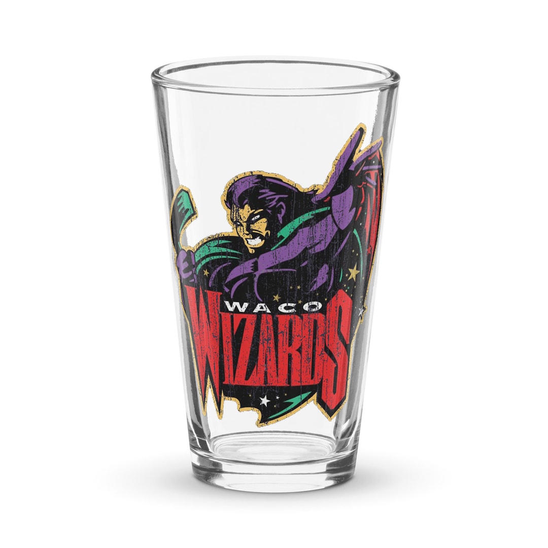 16oz Shaker Pint Glass Waco Wizards - Etsy