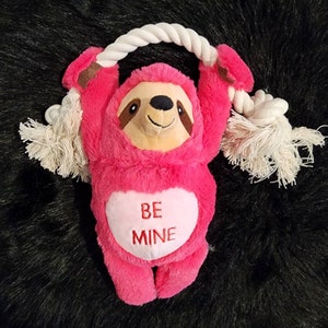Loving Sloth Rope Dog Toy, Cupid's Dog Chew Toys. Dog Toys, Valentines ...
