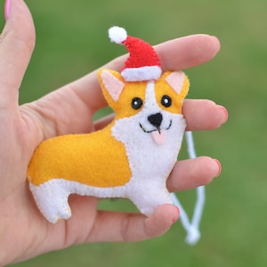 Felt Corgi Ornament Corgi Lover Corgi Gift Corgi Puppy - Etsy