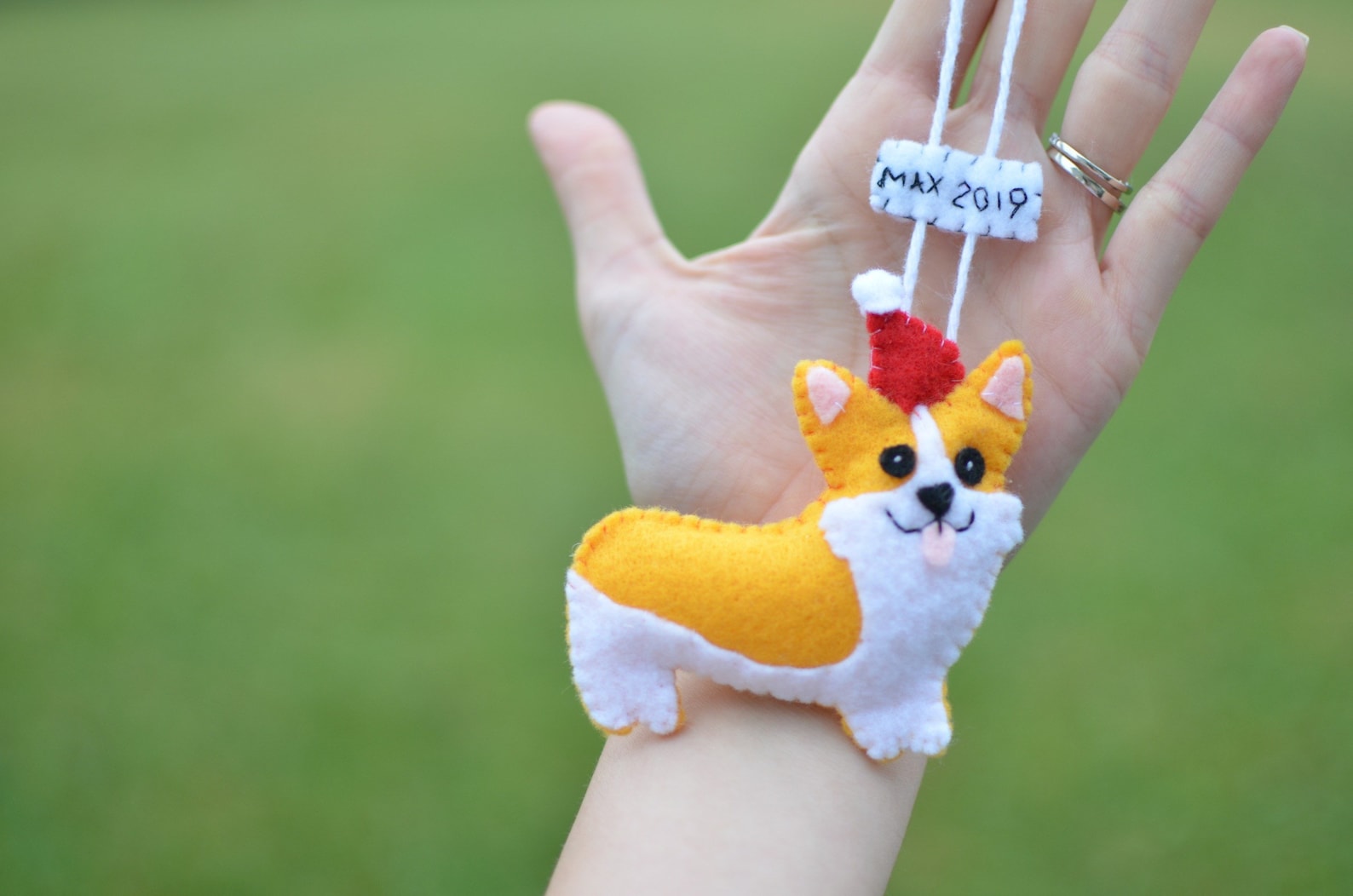 Felt Corgi Ornament Corgi Lover Corgi Gift Corgi Puppy | Etsy