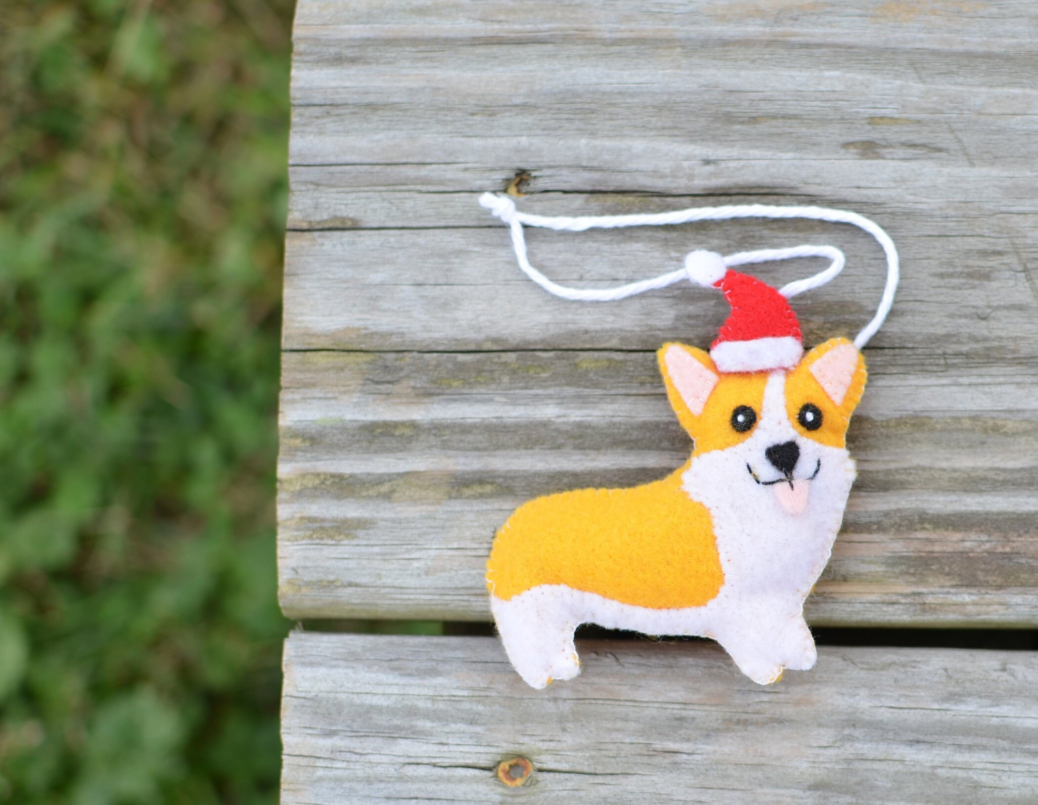 Felt Corgi Ornament Corgi Lover Corgi Gift Corgi Puppy | Etsy
