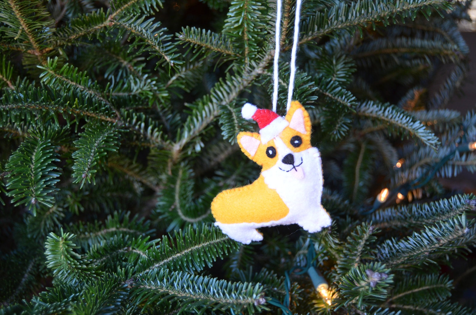 Felt Corgi Ornament Corgi Lover Corgi Gift Corgi Puppy | Etsy