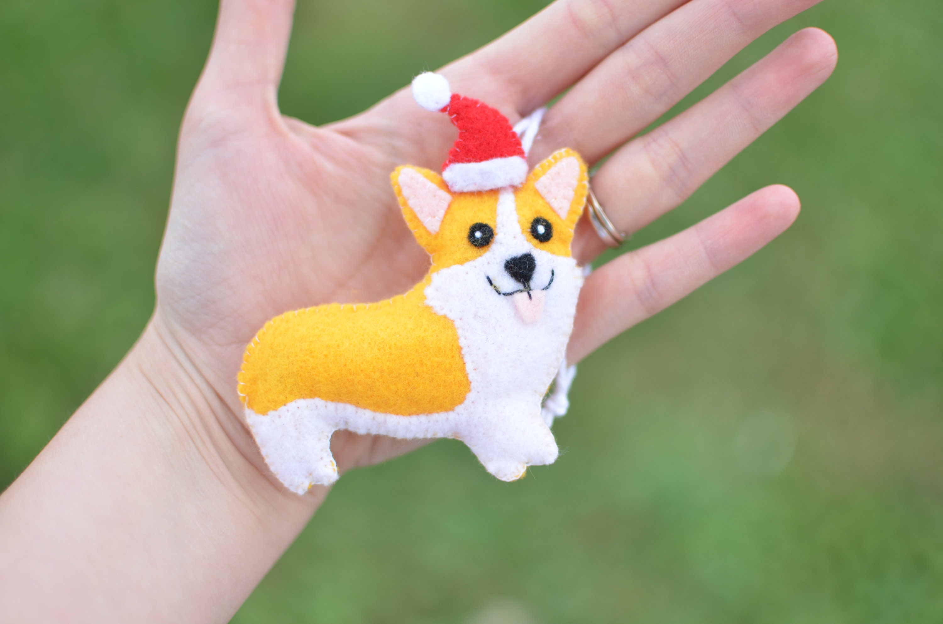 Felt Corgi Ornament Corgi Lover Corgi Gift Corgi Puppy | Etsy