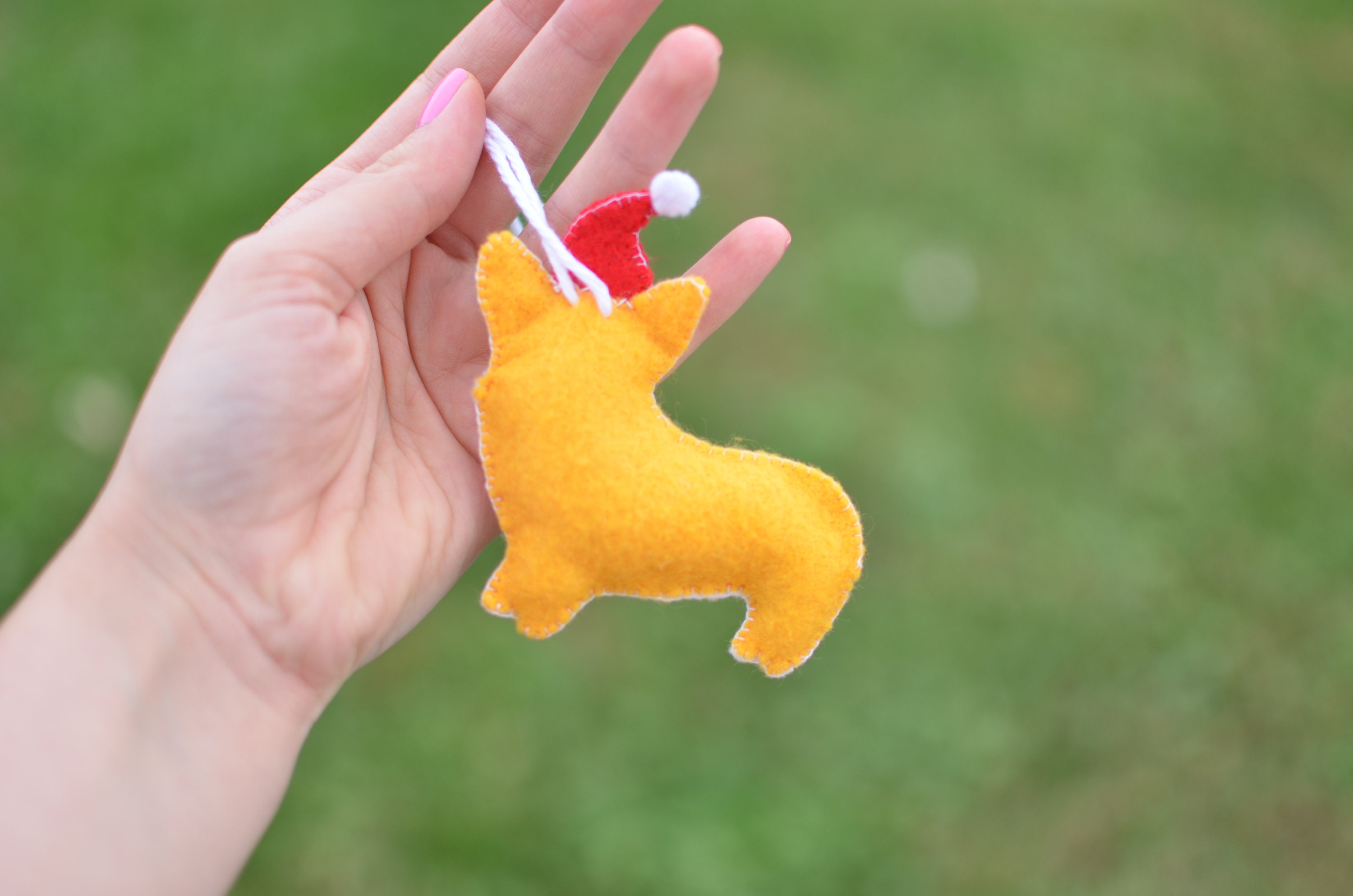 Felt Corgi Ornament Corgi Lover Corgi Gift Corgi Puppy | Etsy