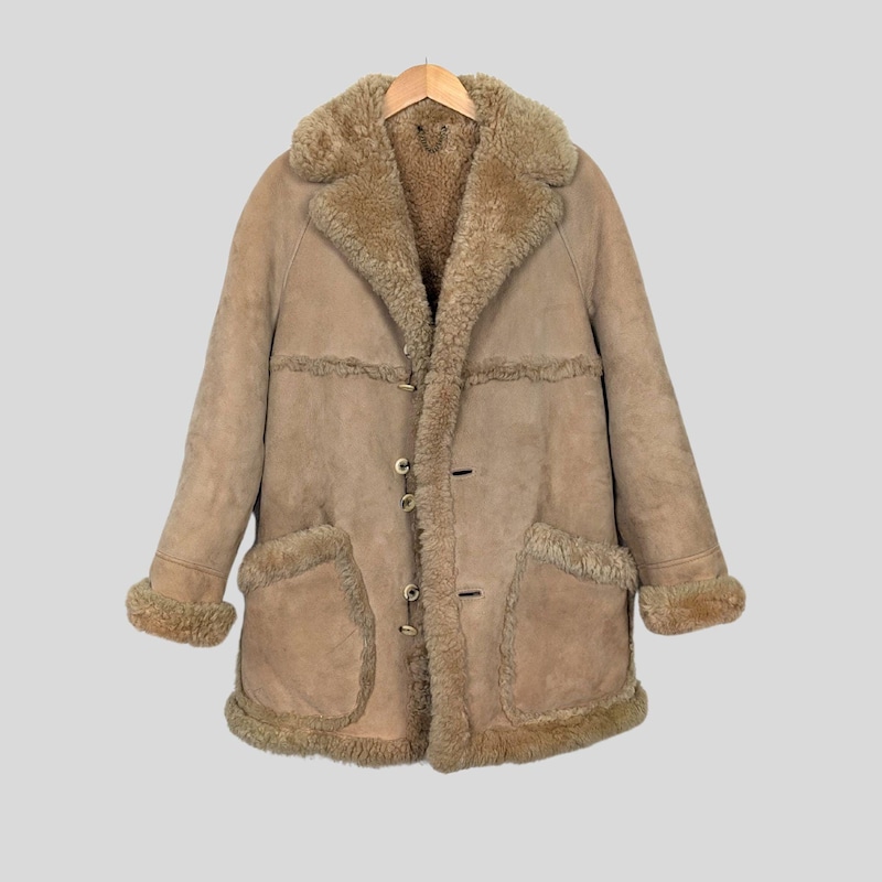 Sheepskin Coat England - Etsy