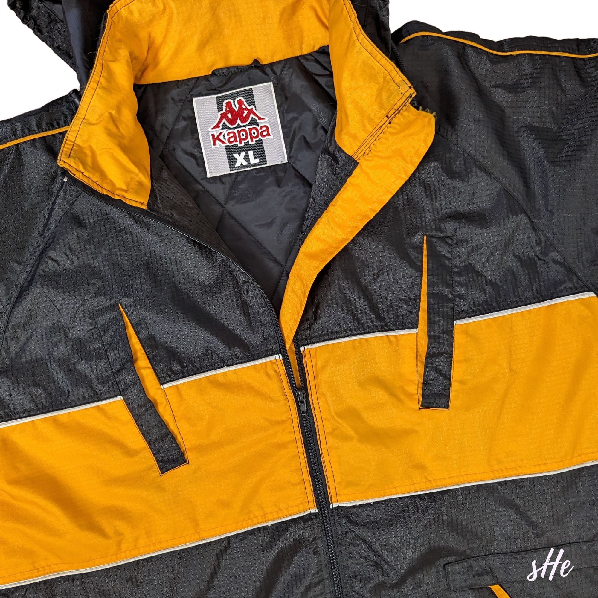 Kappa Vintage Jacket XL-XXL: 90s Bomber Style - Etsy