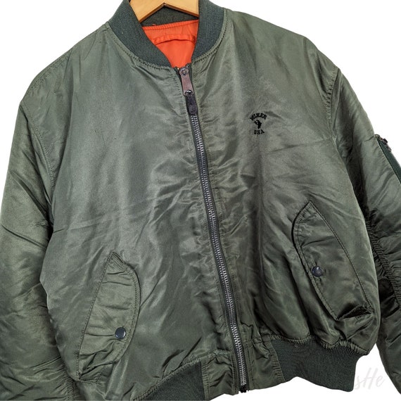 Rare 60's era MA-1 Bomber Jacket L - Authentic revers… - Gem