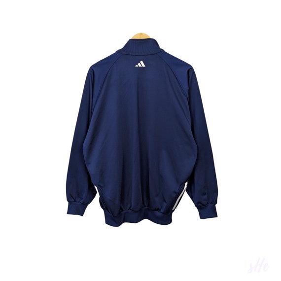 2000s Adidas vintage jacket M with zip - Gem