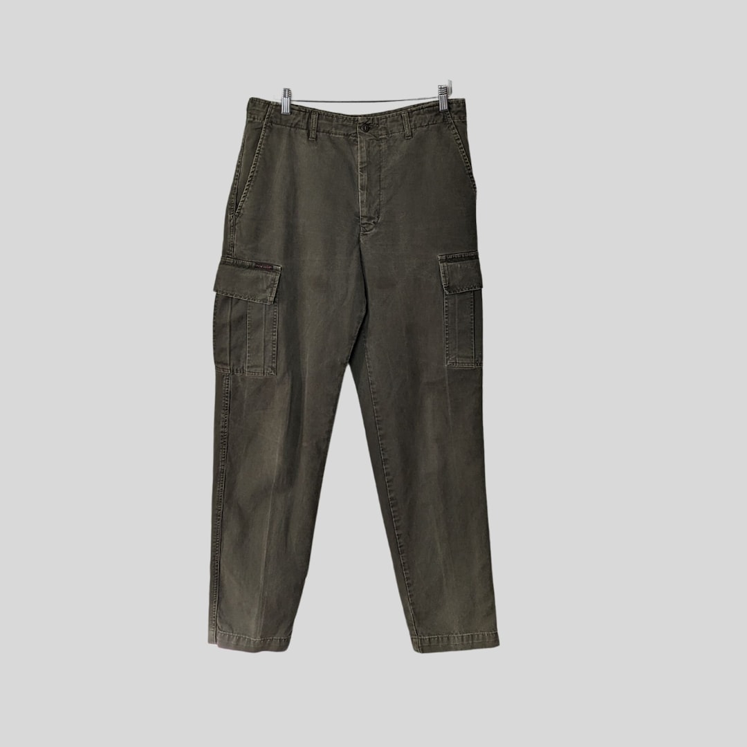 Italy Vintage James W. BRINE Cargo Pants Kaki Men's Size 48 - Etsy
