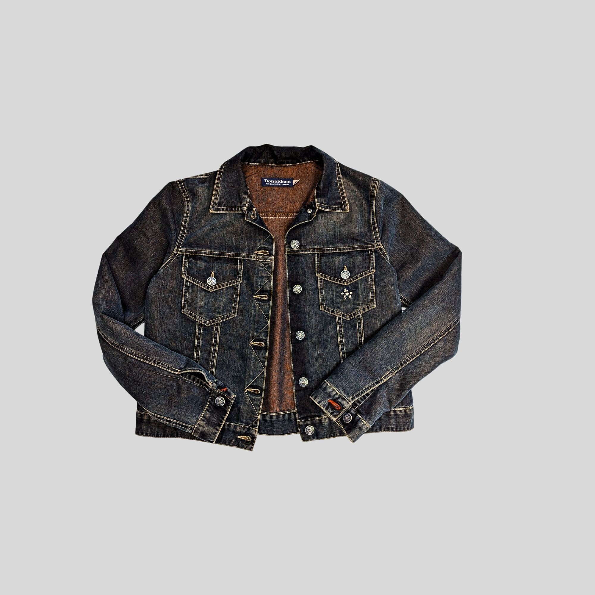 Vintage 80s Donaldson Denim Jacket | Size Small Crop, Disney Vintage 80s Donaldson Denim Jacket | Size Small Crop, Disney
