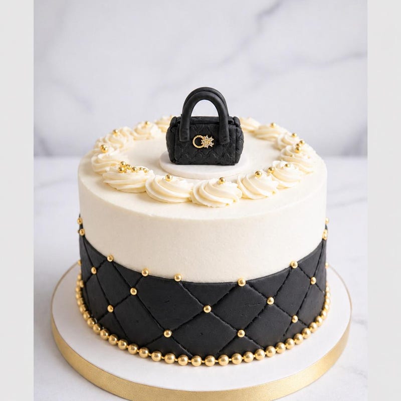Chanel Cake Topper - Etsy UK