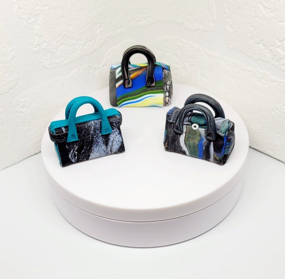 Designer Bag Clay Silver