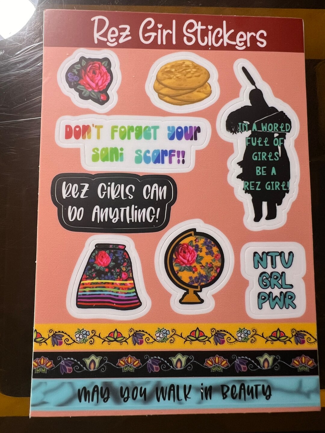 Rez Girl Sticker Sheet - Etsy