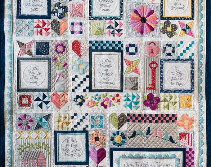 Heirloom Quilt Pattern - Our Family - Etsy