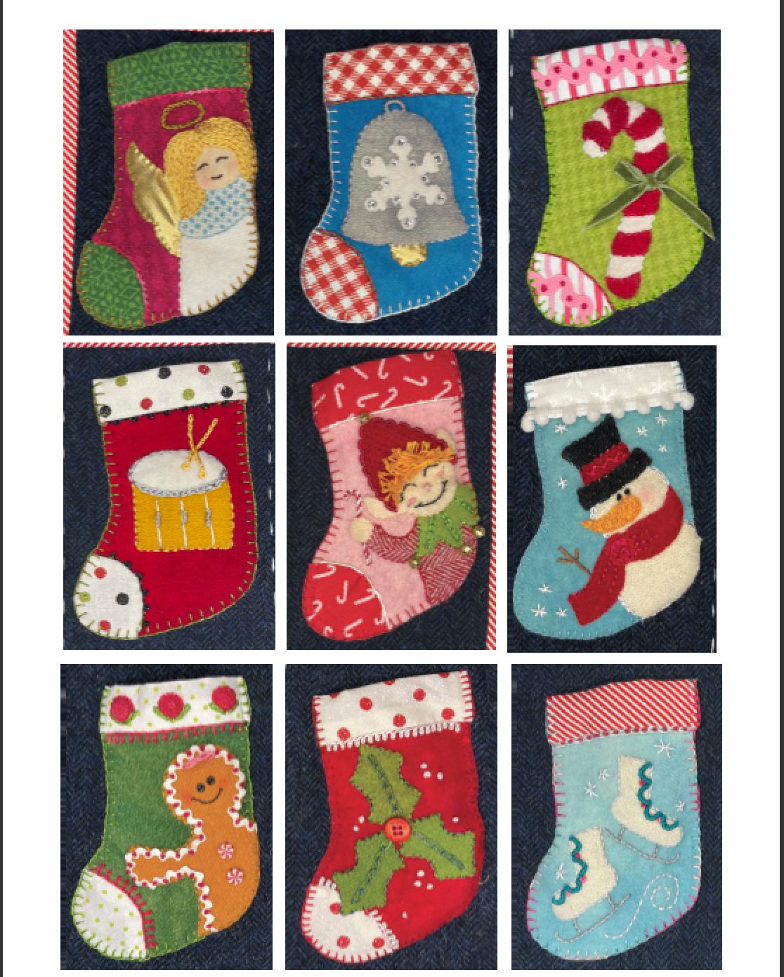 ABC Christmas Advent Pattern - Etsy